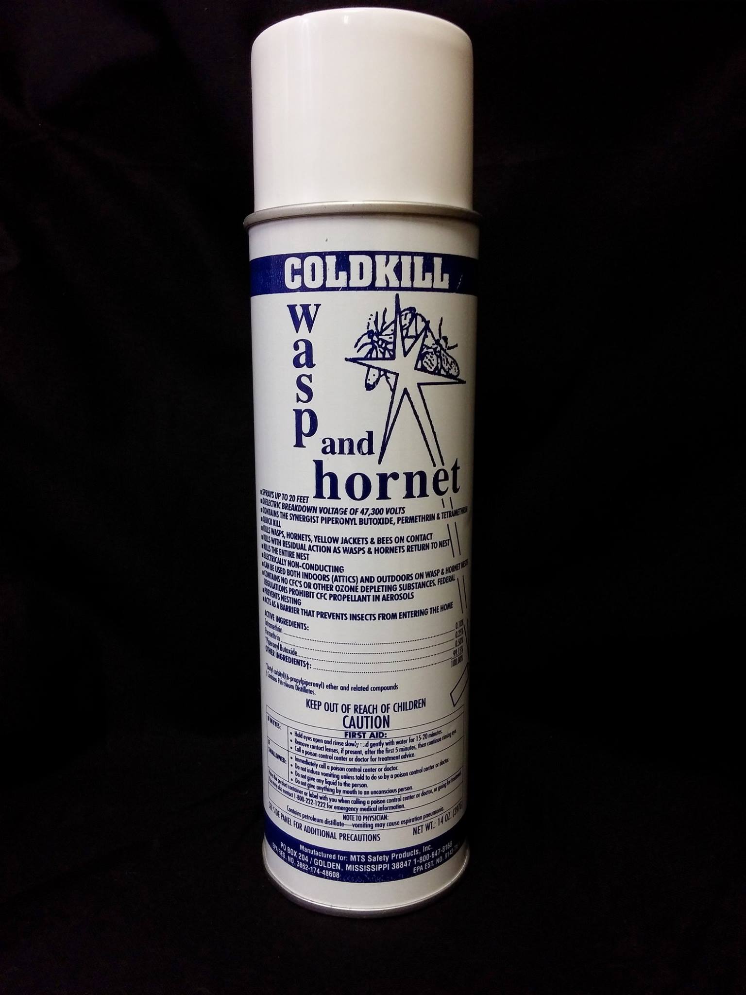 ABC COMPOUND 8/25 MTS/COLDKILL WASP SPRAY | AMERICAN MADE | MTS-Safety, Inc