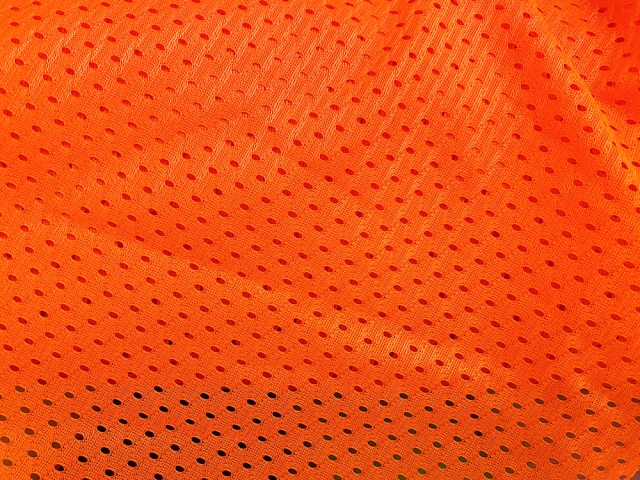 Ameri-Viz 1 YARD OF ORANGE MESH FABRIC | NEW Products | MTS-Safety, Inc