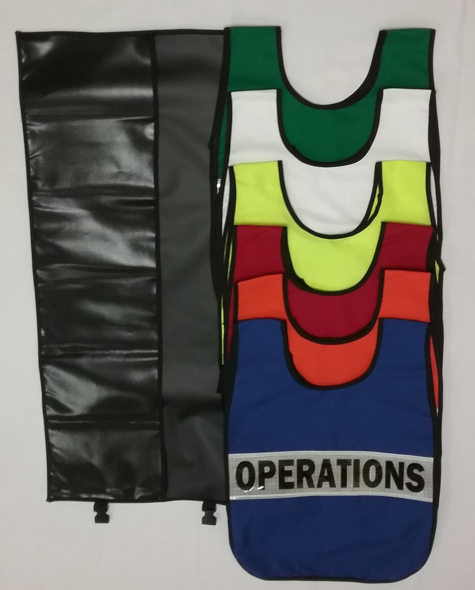 INCIDENT COMMAND KIT/ 6 VEST WITH ROLL BAG | AMERICAN MADE | USA Made ...