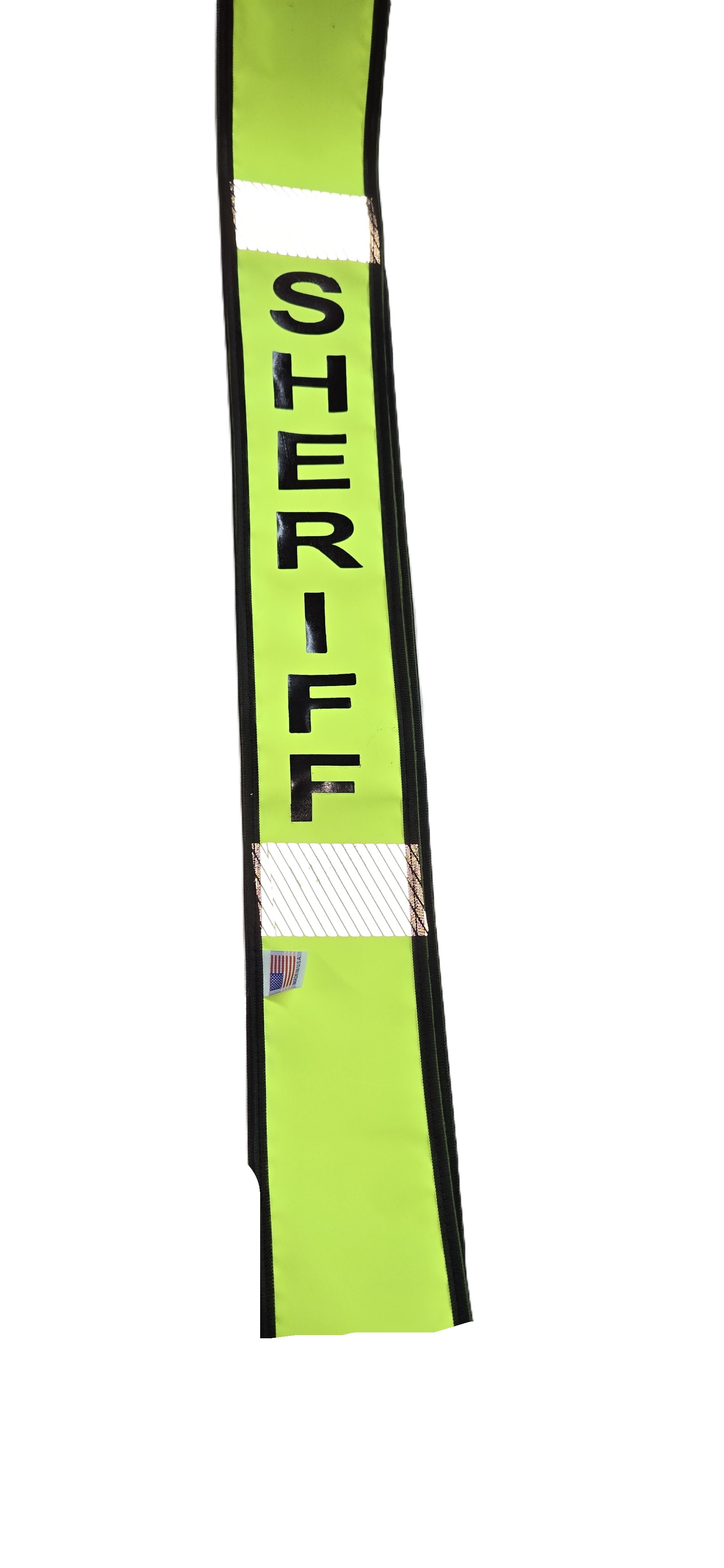 Ameri-Viz LIME SAFETY SASH SHER. | AMERICAN MADE | MTS-Safety, Inc