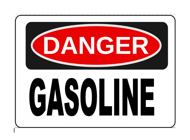 Ameri-Viz 10X14 ALU/DANGER-GASOLINE | FLAGS, SIGNS & TAPES | DANGER ...